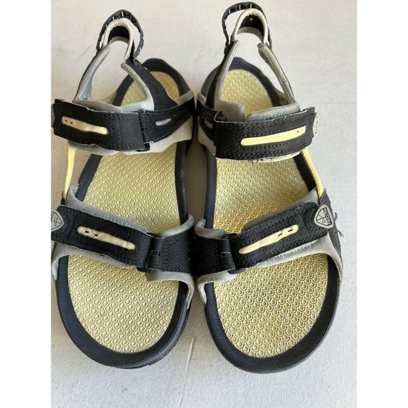 Nike | Shoes | Nike Acg Santiam Sandals 4 Womens 7 Gray Yellow Open Toe 3284 Shoes | Poshmark